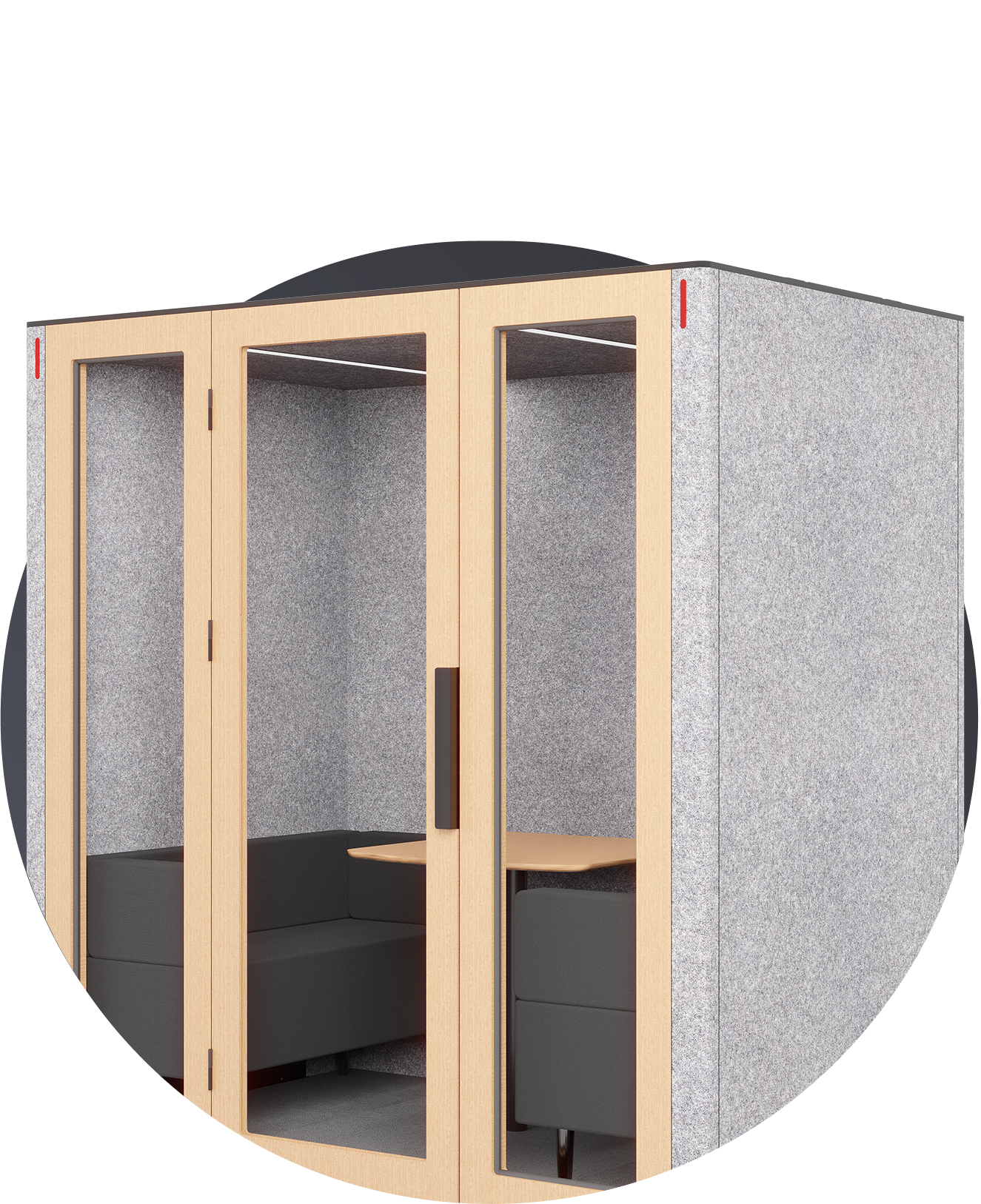 Soundproof office phone booths, office pod - WorkBooth